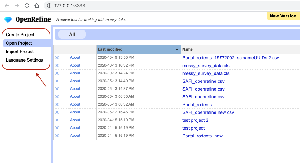 Exporting And Saving Data Data Cleaning With Openrefine